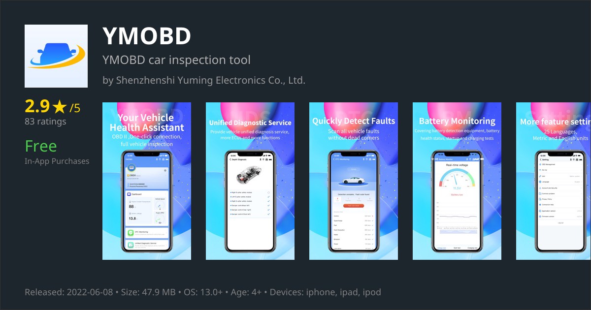 YMOBD App Reviews – Features, Pricing & User Ratings