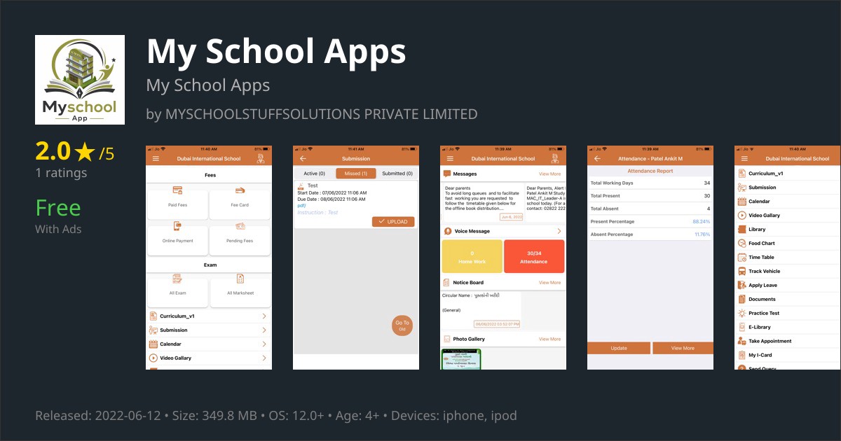 My School Apps App Reviews – Features, Alternatives & User Ratings