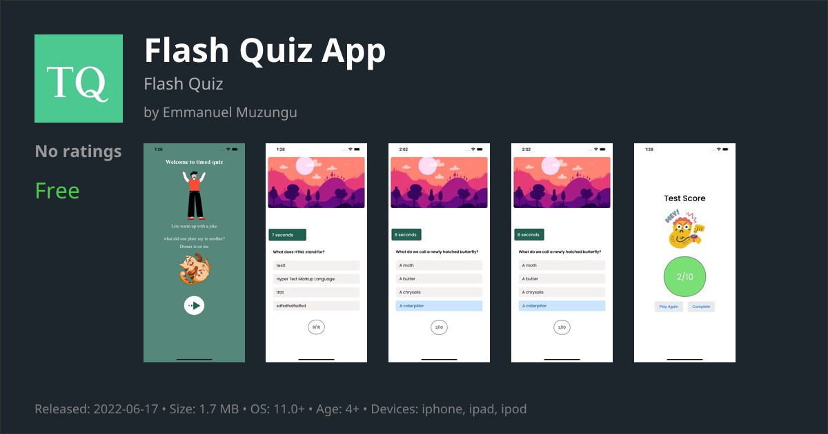 Flash Quiz App App Reviews – Features, Alternatives & User Ratings