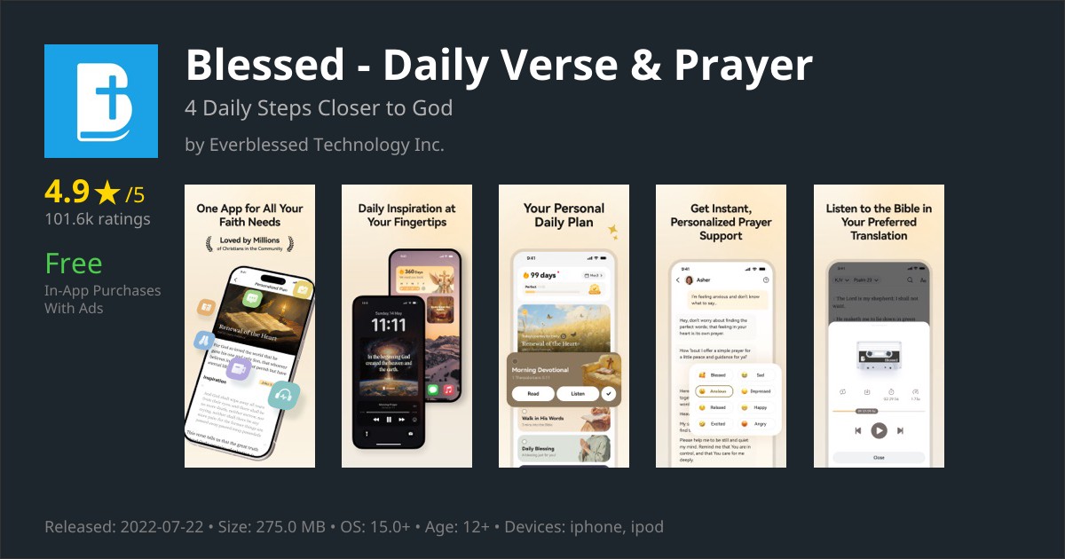 Blessed App Reviews – Features, Pricing & User Ratings