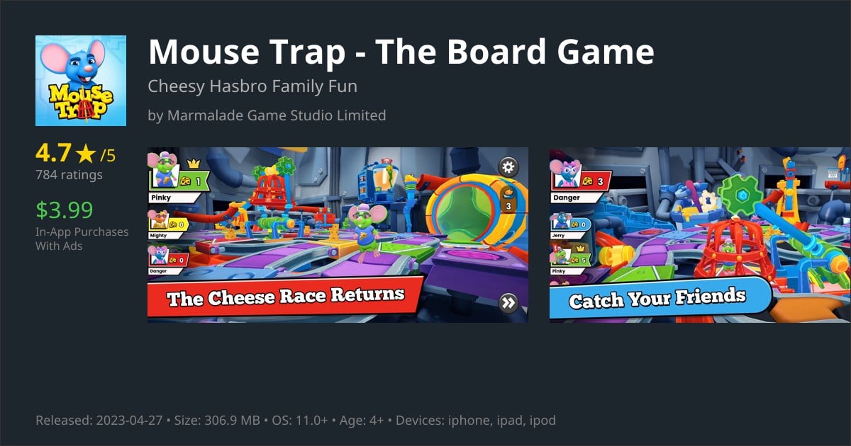 Mouse Trap game for iPhone — Download