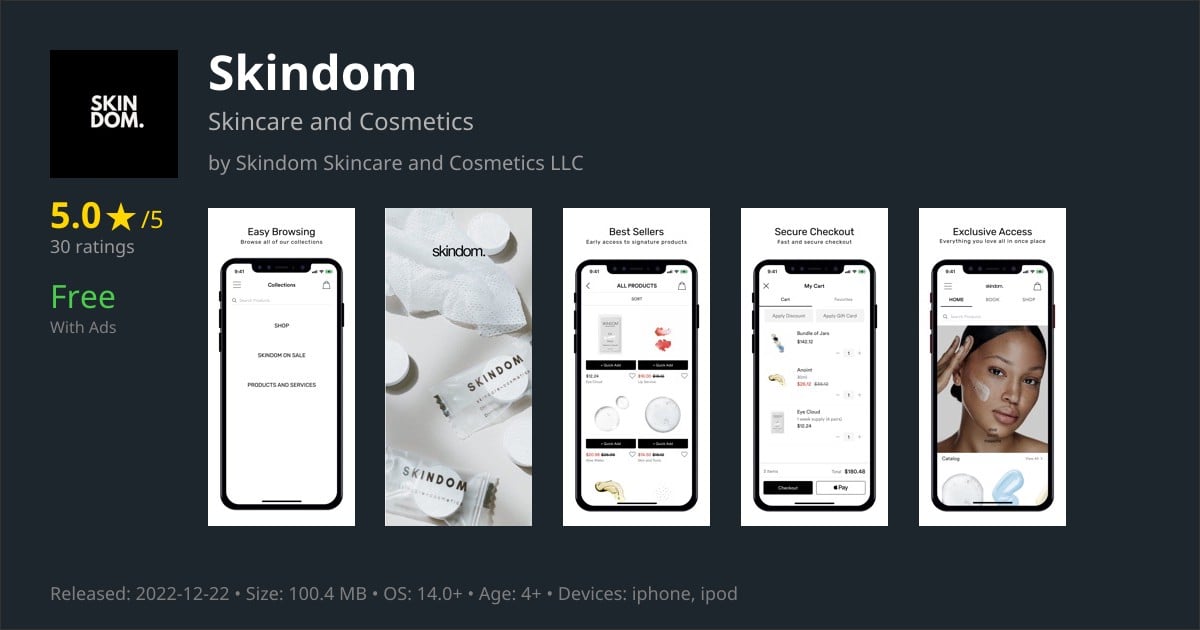 Skindom app