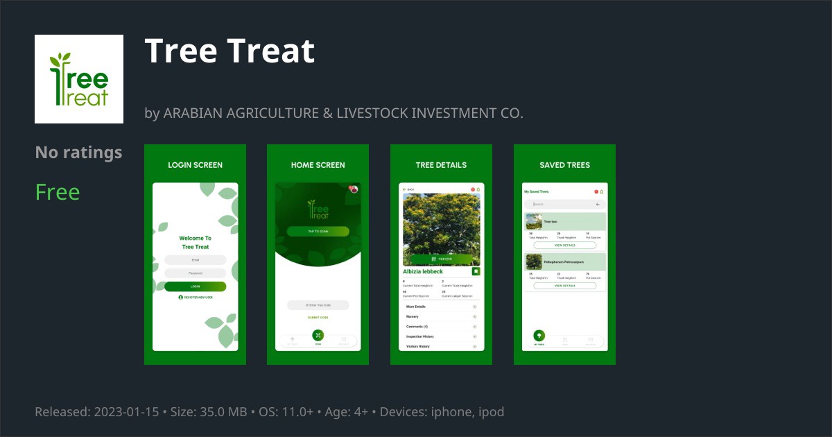 Tree Treat App Reviews – Features, Alternatives & User Ratings