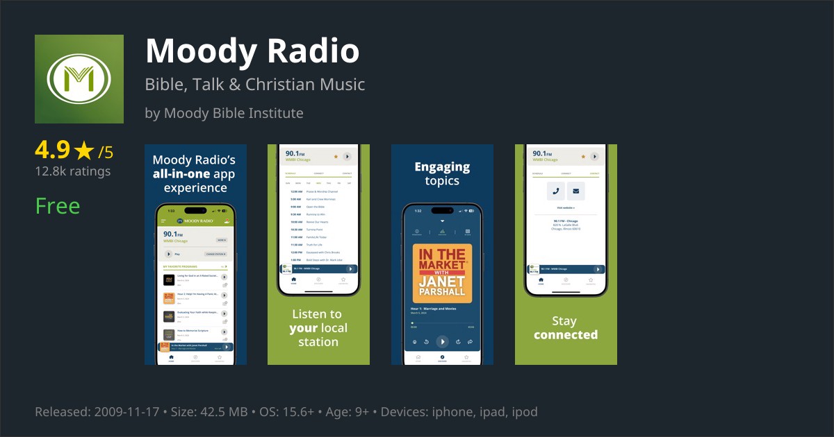 Moody Radio Rewiews | Read user reviews of Moody Radio