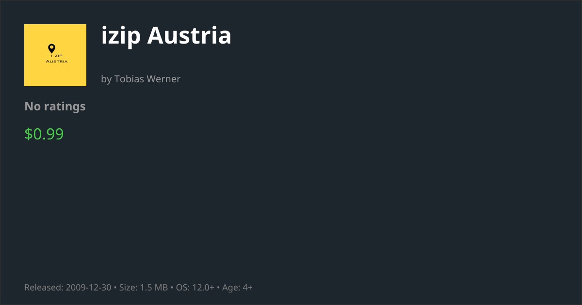 izip Austria App for iOS - Download
