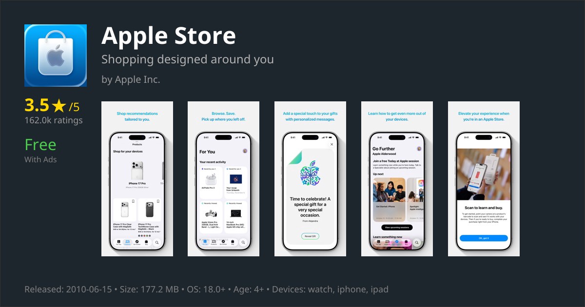 Apple Store App Reviews – Features, Alternatives & User Ratings