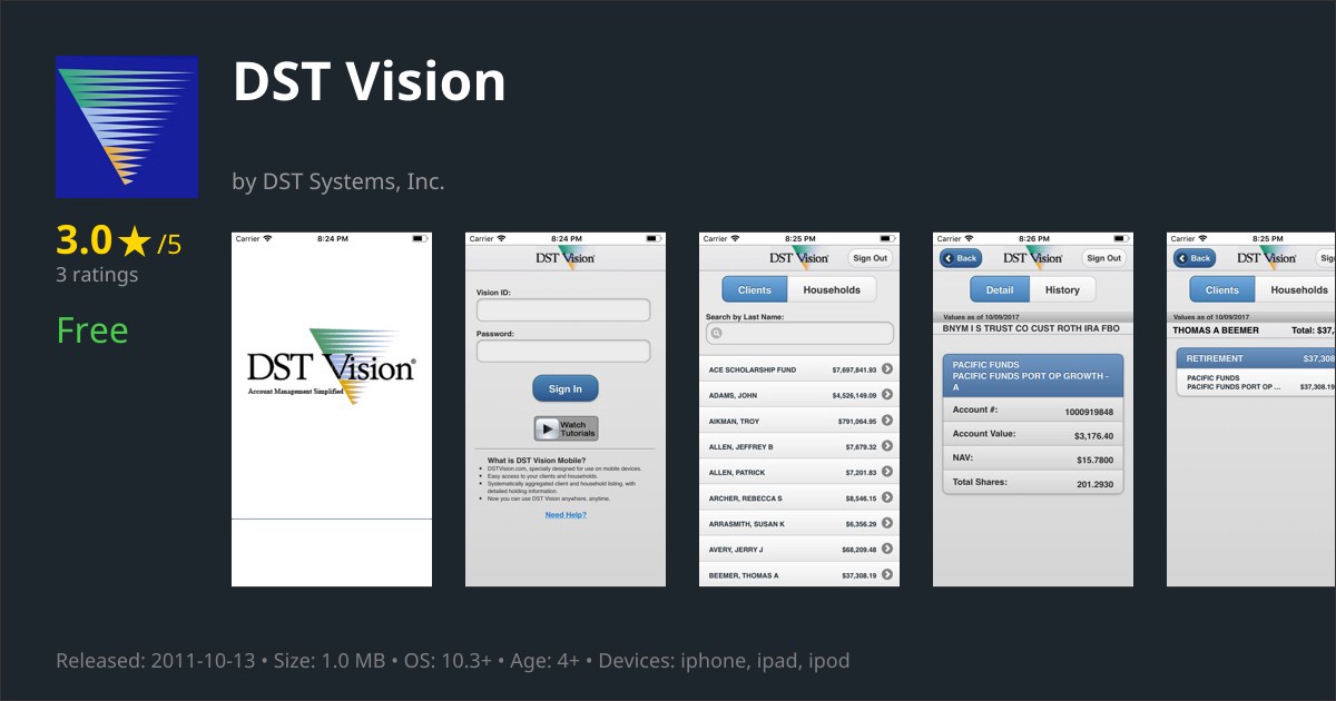 DST Vision App Reviews – Features, Alternatives & User Ratings