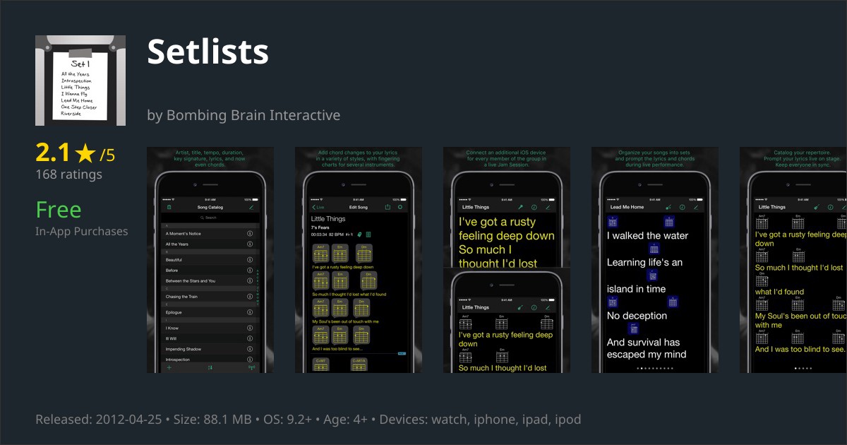Setlists App Reviews – Features, Pricing & User Ratings
