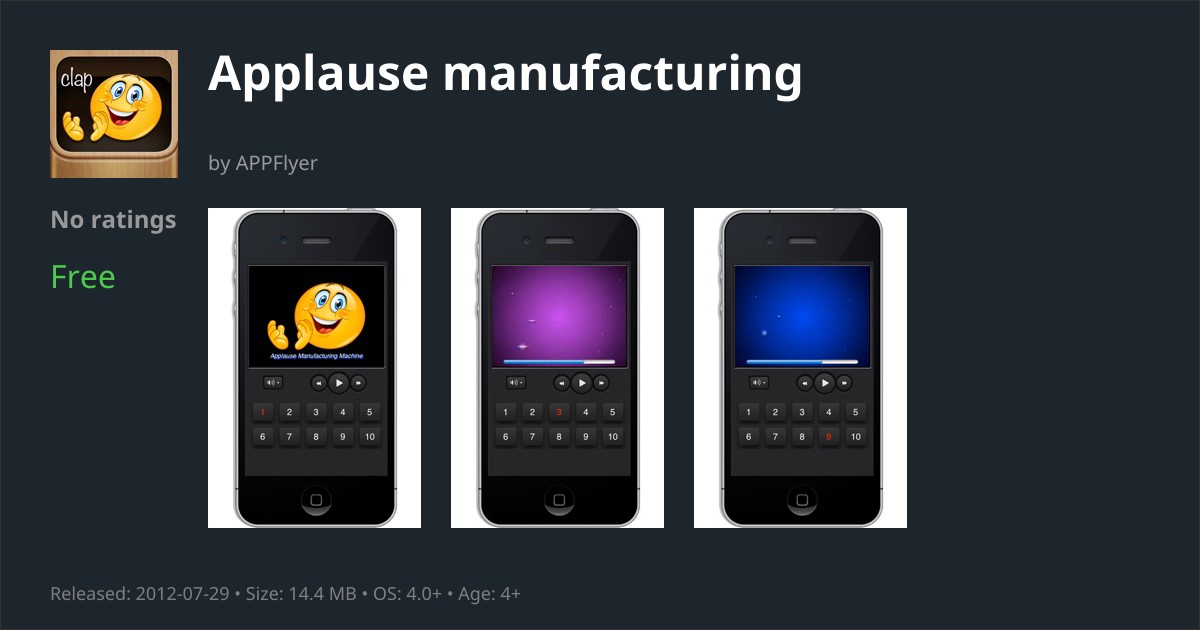Applause manufacturing App Reviews – Features, Alternatives & User Ratings