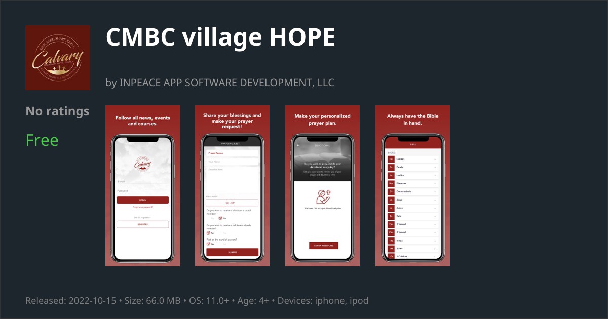 CMBC village HOPE App Reviews – Features, Alternatives & User Ratings