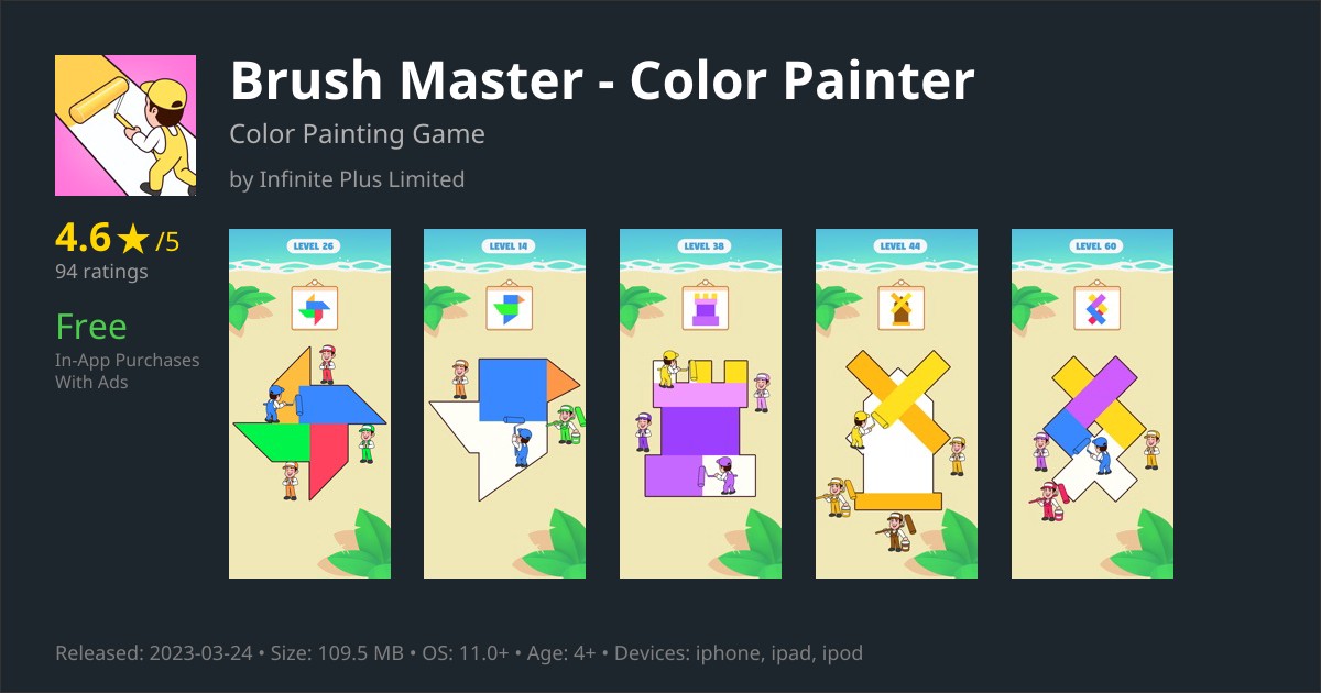Brush Master - Color Painter Game