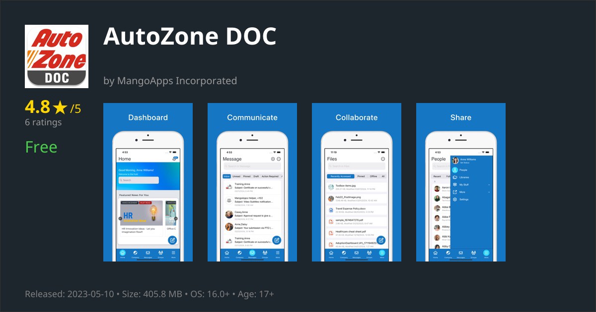 AutoZone DOC App Reviews – Features, Alternatives & User Ratings