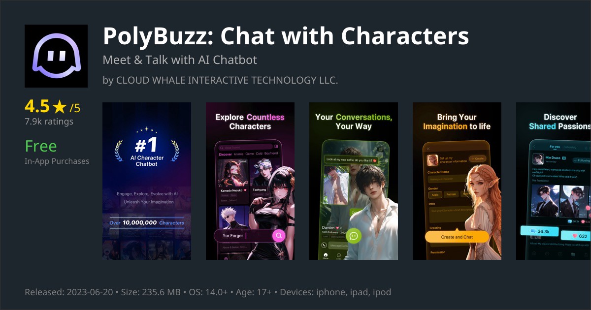 PolyBuzz app for iPhone — Download
