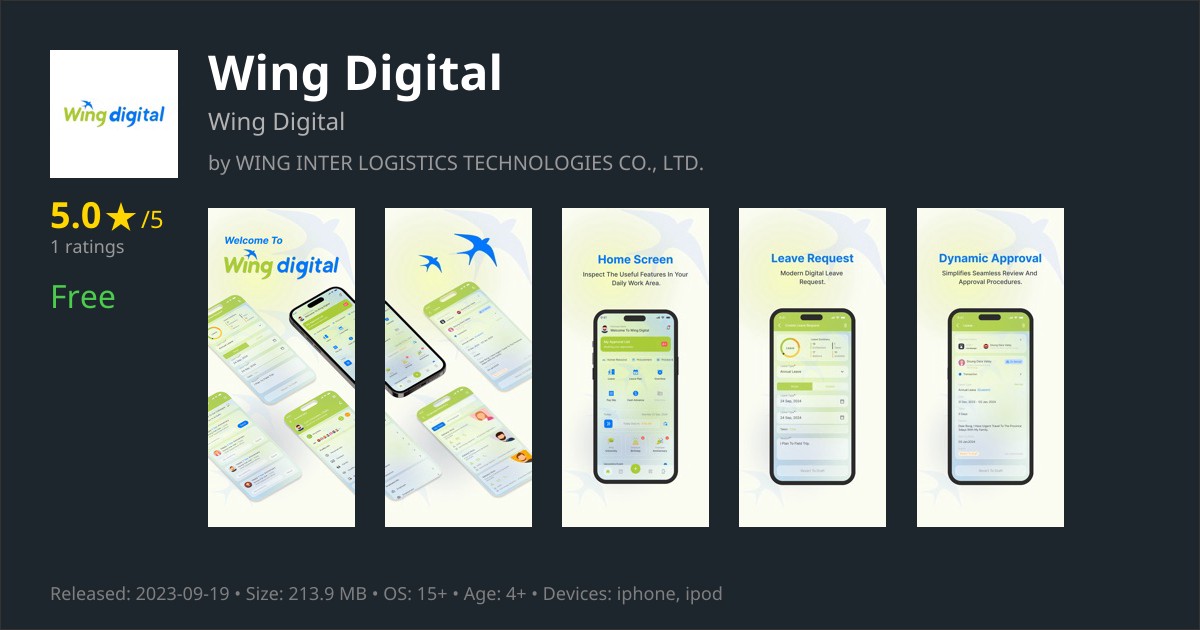 Wing Digital App Reviews – Features, Alternatives & User Ratings