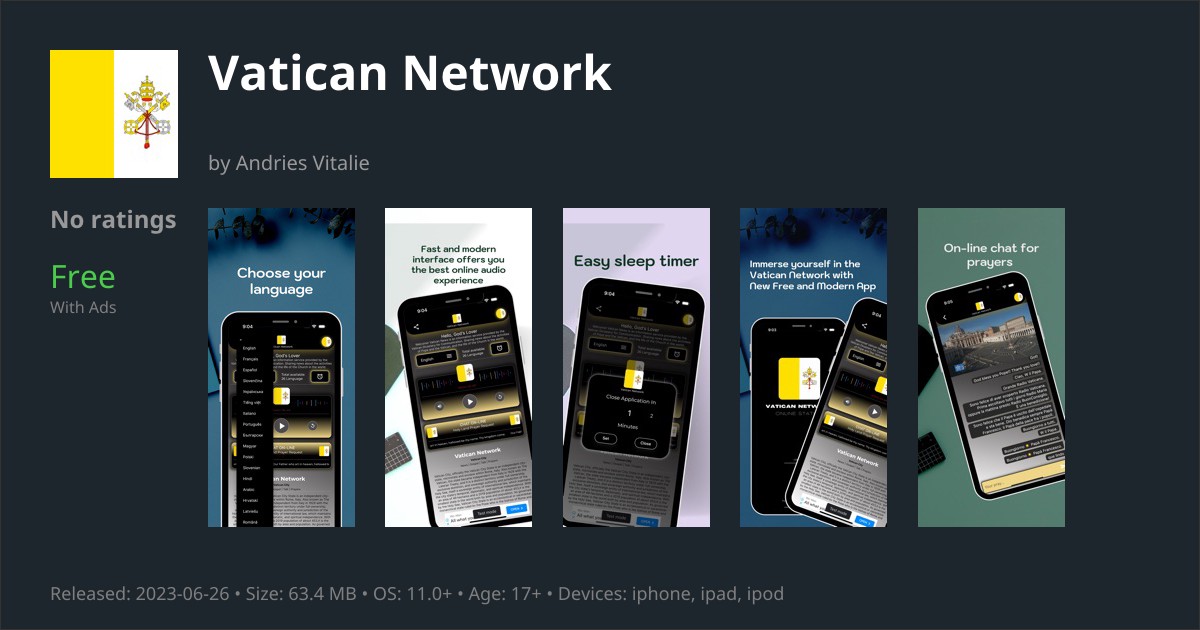 Vatican Network App Reviews – Features, Alternatives & User Ratings