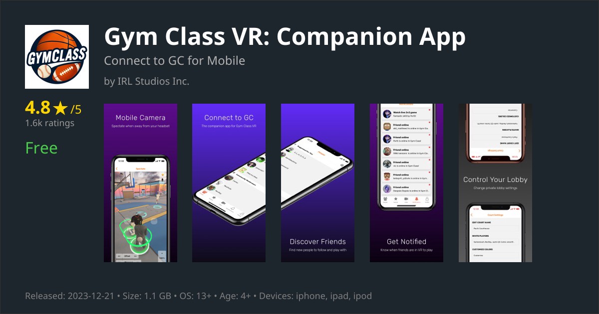 Gym Class VR Game Reviews – Features, Alternatives & User Ratings