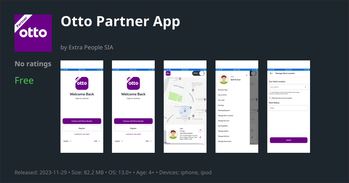 Otto Partner App App Reviews – Features, Alternatives & User Ratings