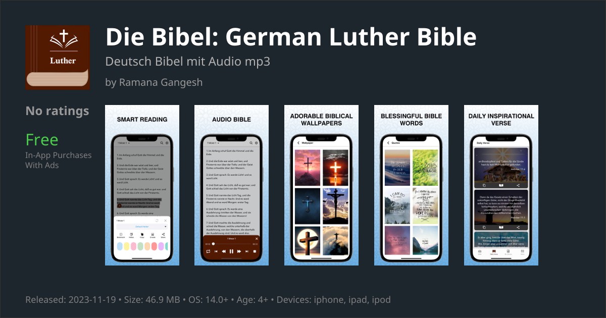 Die Bibel App Reviews – Features, Pricing & User Ratings