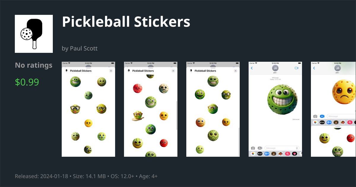 Pickleball Stickers App Reviews – Features, Alternatives & User Ratings