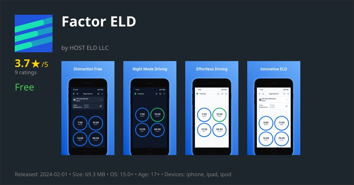 Factor ELD – 2 user reviews