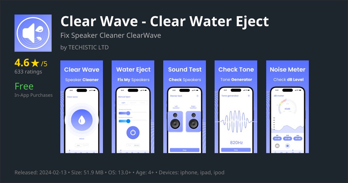 Clear Wave app for iPhone — Download
