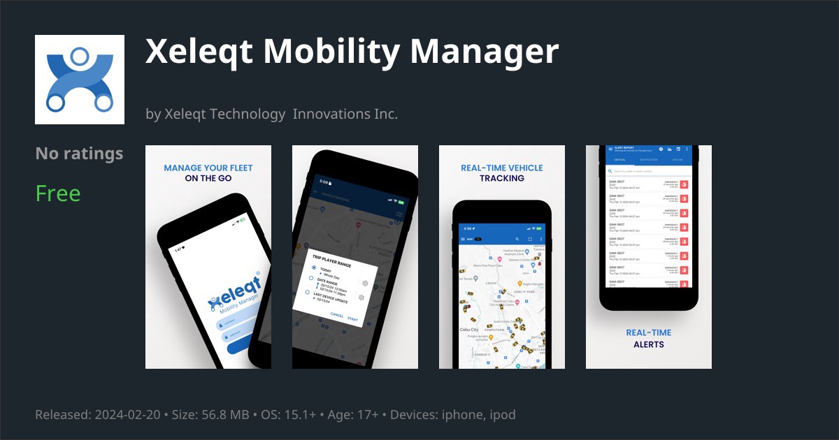 Xeleqt Mobility Manager App Reviews – Features, Alternatives & User Ratings