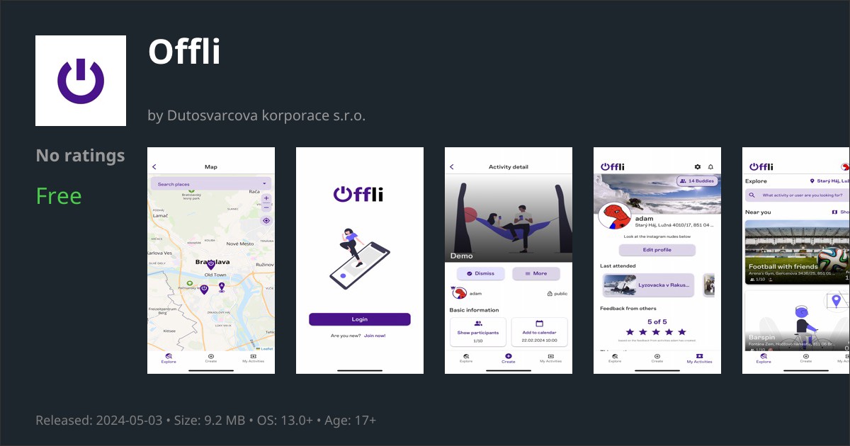 Offli app for iOS — Download