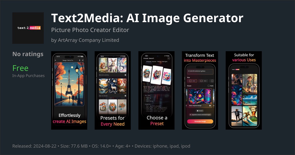 Text2Media App for iPhone - Download