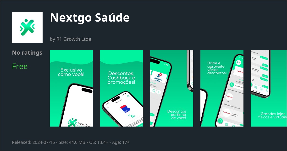 Nextgo Saúde App for iOS - Download