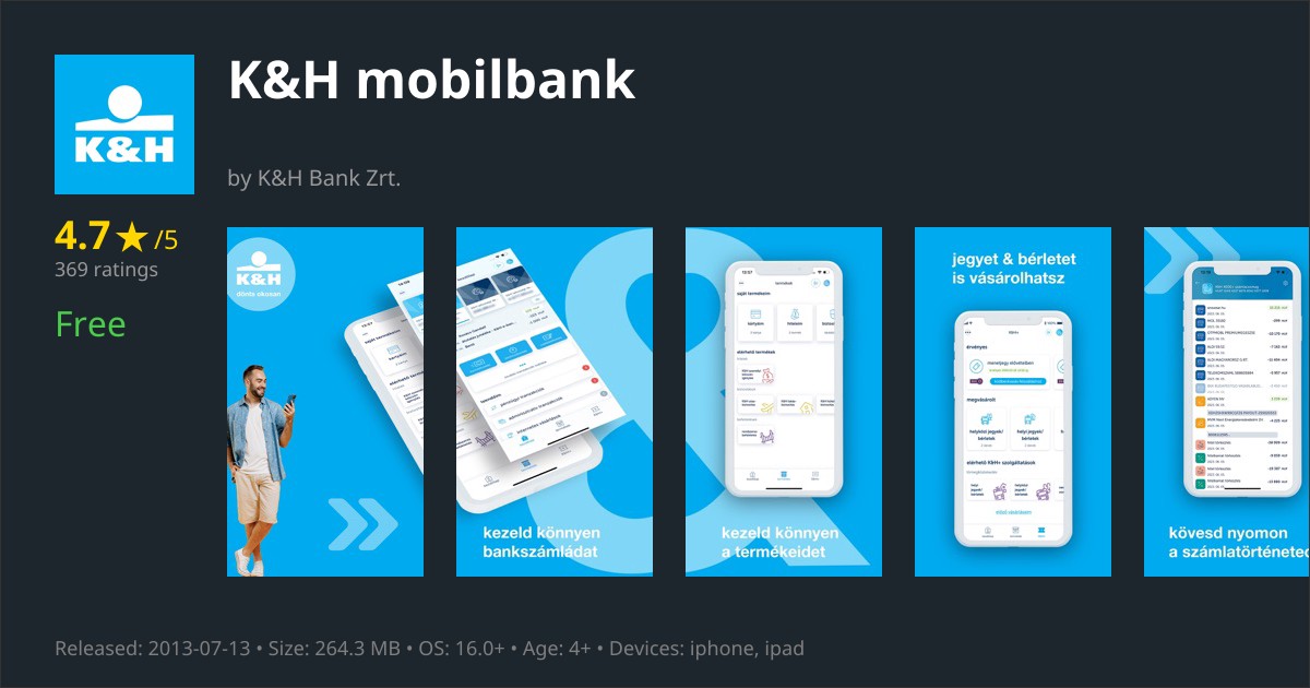 K&H mobilbank App Reviews – Features, Alternatives & User Ratings
