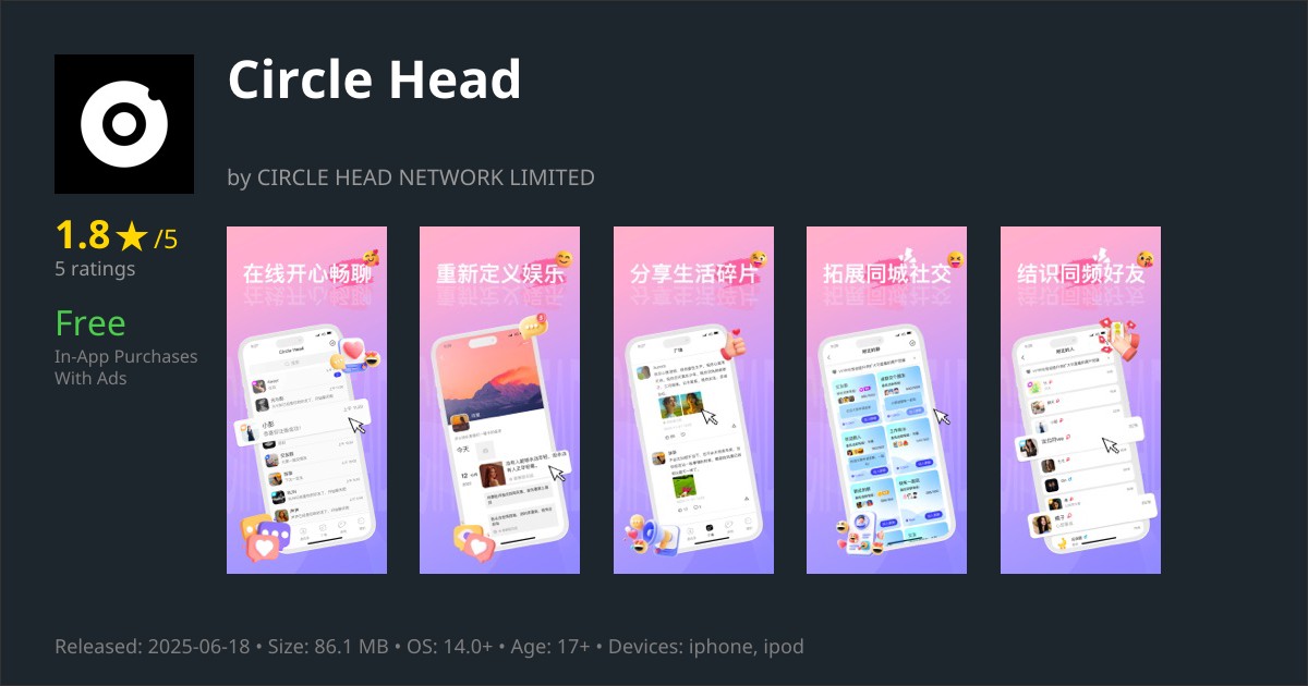 Circle Head app for iPhone — Download