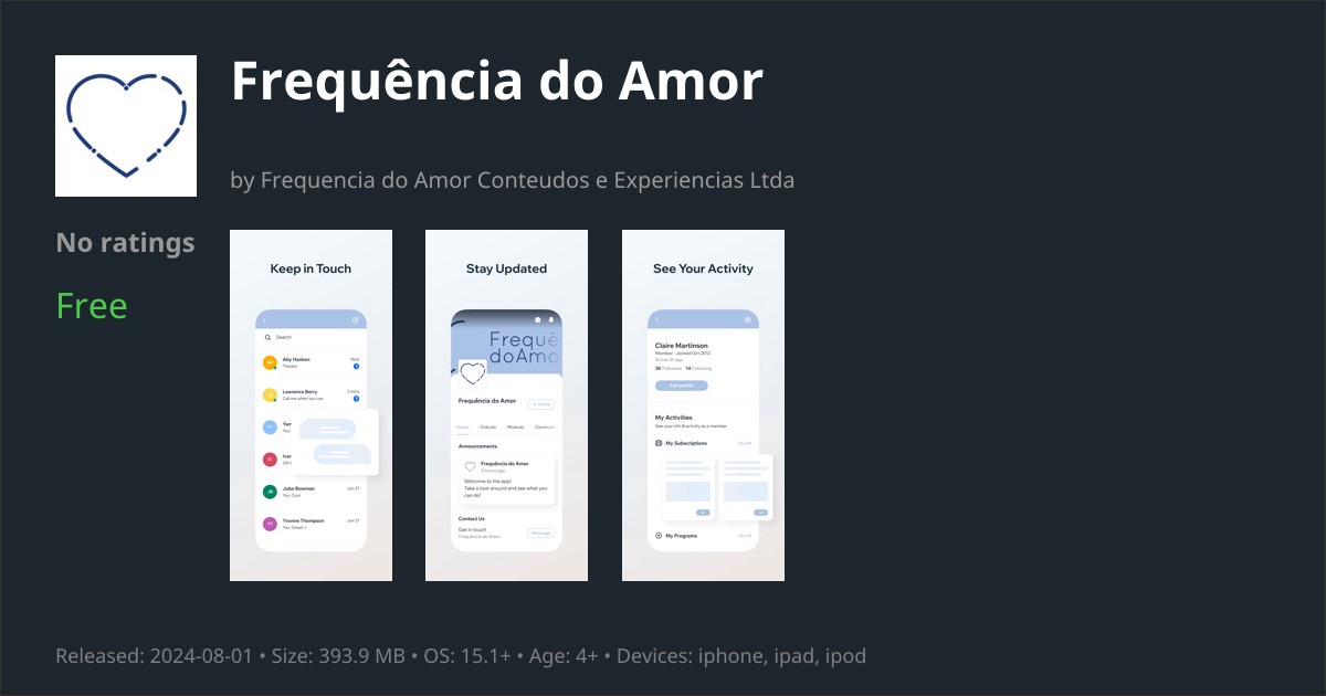 Frequência do Amor App Reviews – Features, Alternatives & User Ratings