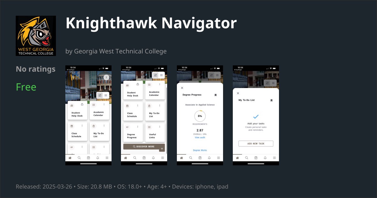 Knighthawk Navigator App Reviews – Features, Alternatives & User Ratings