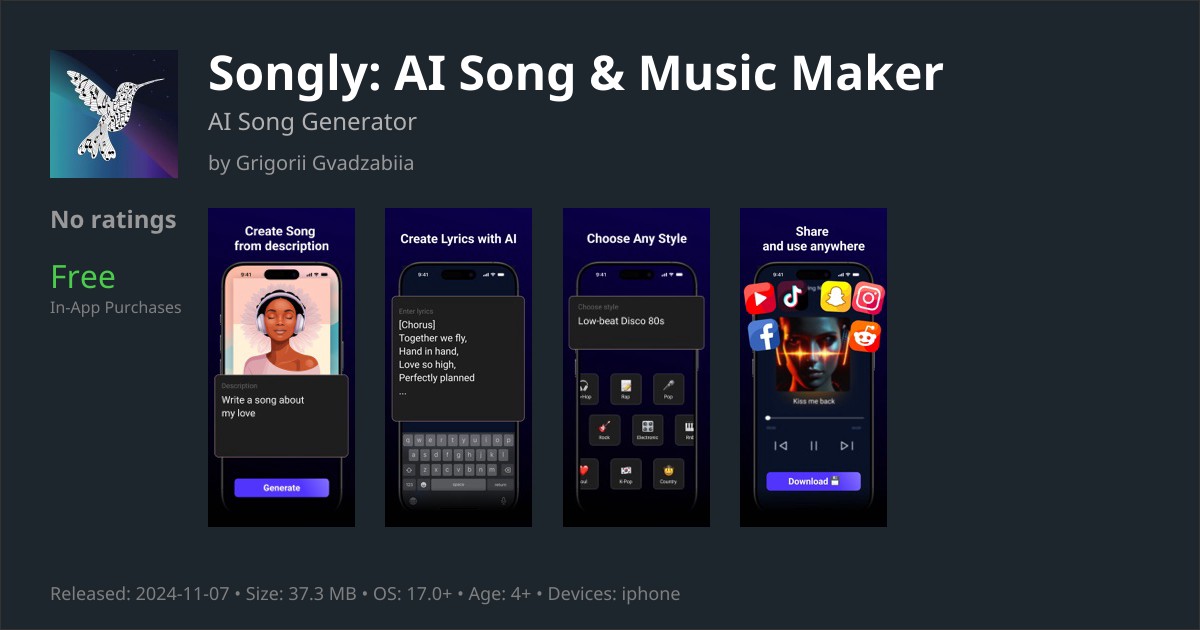 Songly app