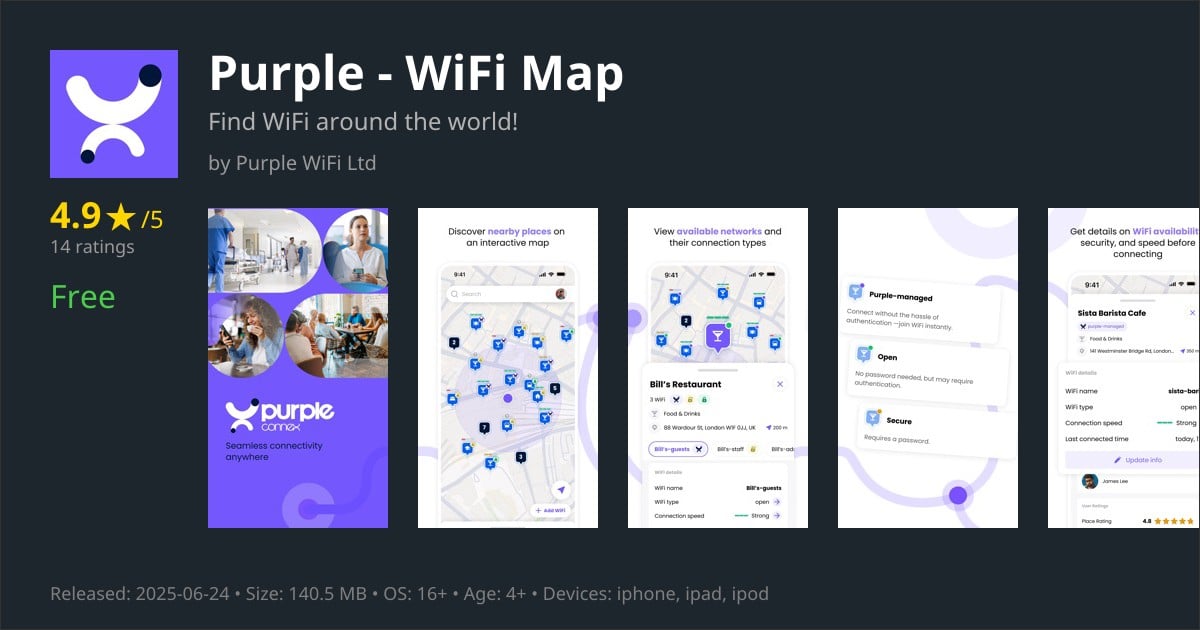 Purple app for iPhone — Download