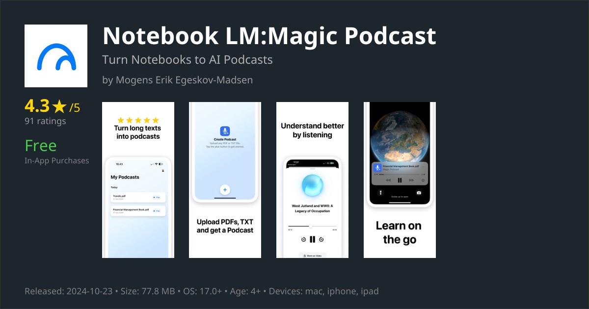 Notebook LM App Reviews – Features, Pricing & User Ratings