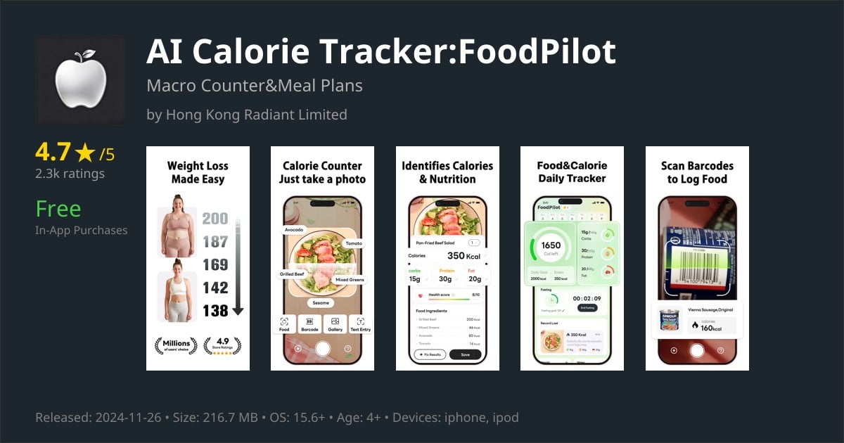 AI Calorie Tracker Reviews | Read user reviews of AI Calorie Tracker ...
