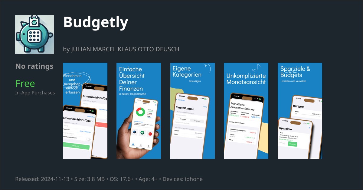 Budgetly App Reviews – Features, Pricing & User Ratings
