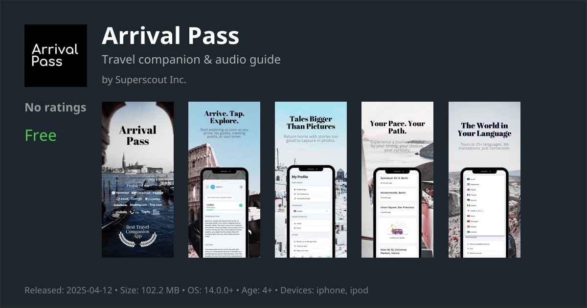 Arrival Pass App Reviews – Features, Alternatives & User Ratings