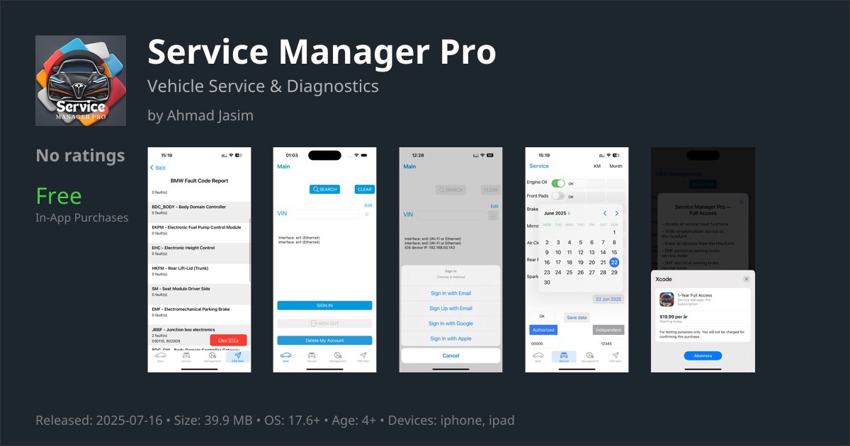 Service Manager Pro App Reviews – Features, Pricing & User Ratings
