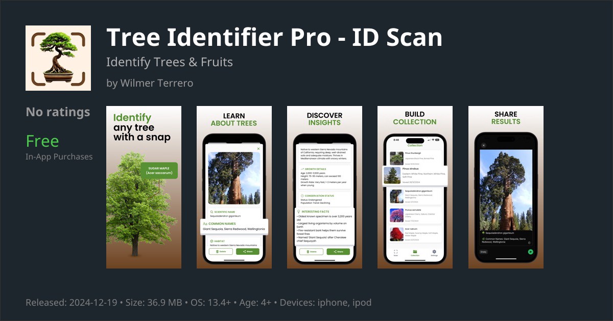 Tree Identifier Pro App Reviews – Features, Pricing & User Ratings