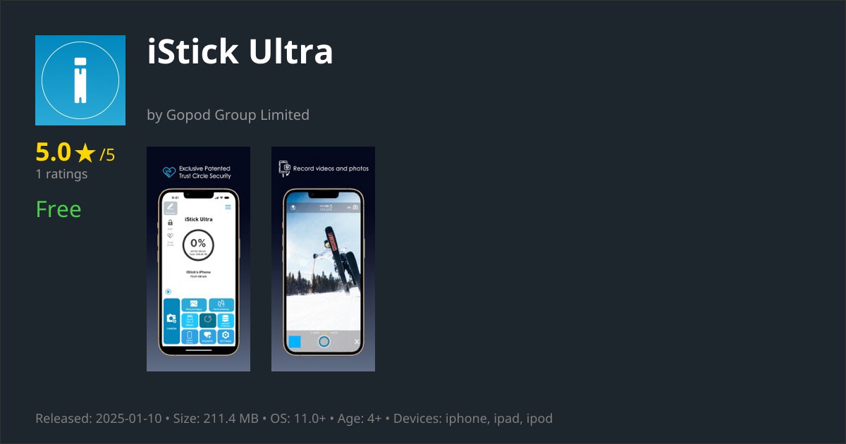 iStick Ultra App for iPhone - Download
