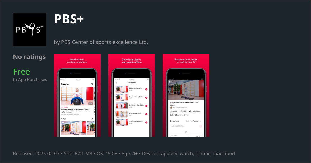 PBS+ App Reviews – Features, Pricing & User Ratings