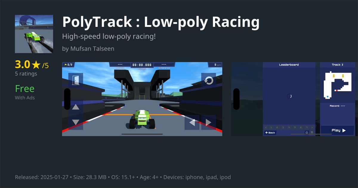 PolyTrack – 4 user reviews