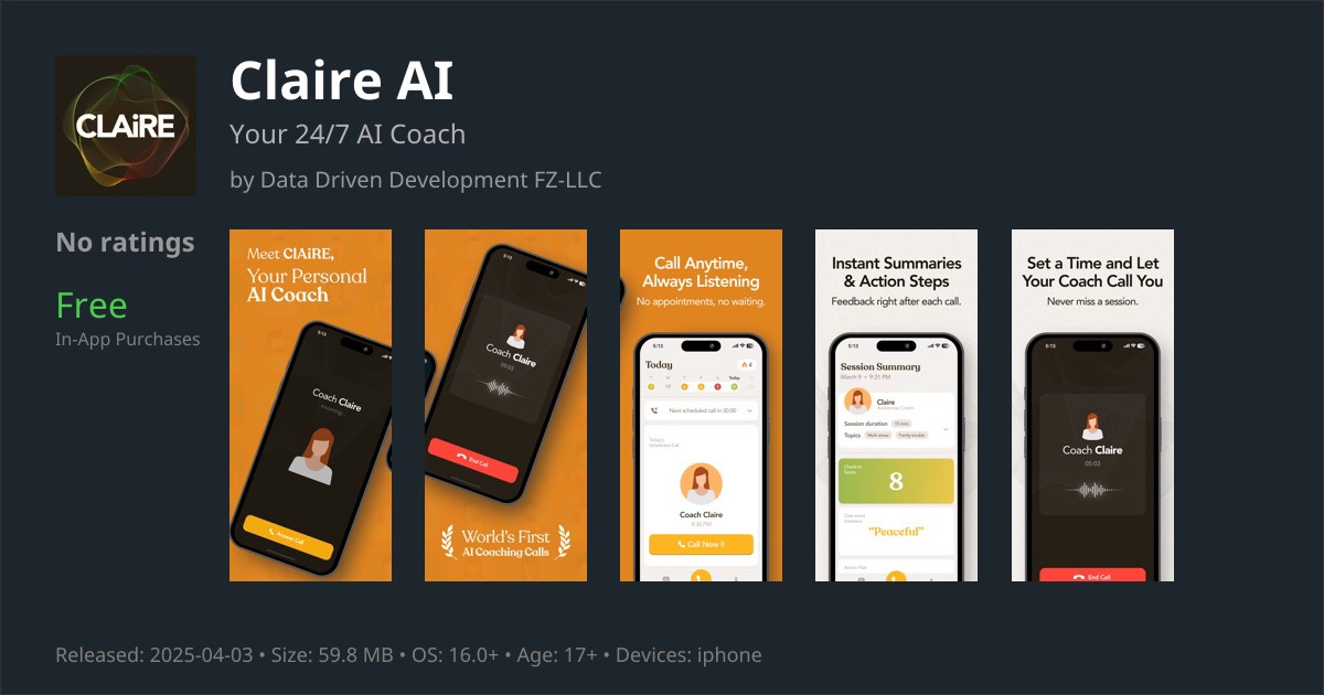 Claire AI App Reviews – Features, Pricing & User Ratings