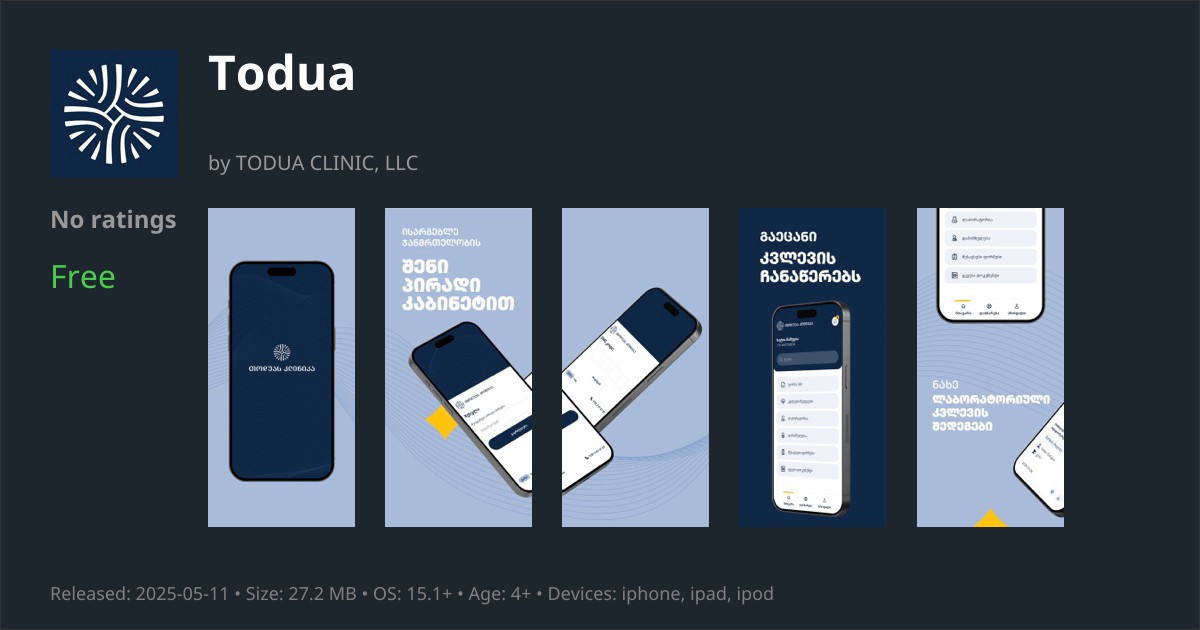 Todua App Reviews – Features, Alternatives & User Ratings