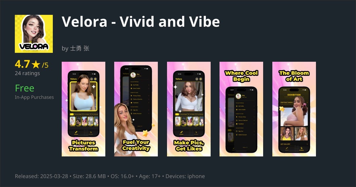 Velora app