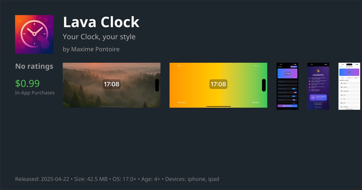 Lava Clock App Reviews – Features, Pricing & User Ratings