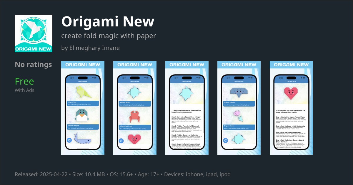 Origami New App Reviews – Features, Alternatives & User Ratings