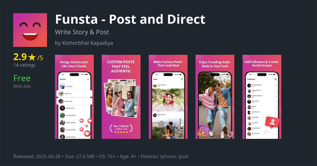 Funsta App Reviews – Features, Alternatives & User Ratings